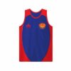 Wholesale Red and Blue Sleeveless Running T-Shirt Manufacturers